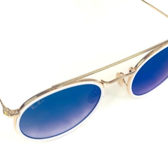 Ray-Ban | Accessories | Rayban Round Double Bridge Rb3647 Sunglasses ...